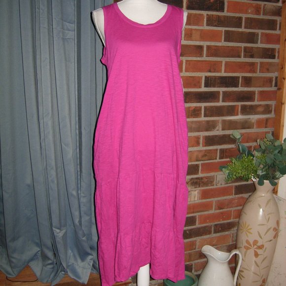 Time and Tru | Dresses | Time And Tru Berryfun Sleeveless Tiered Knit ...